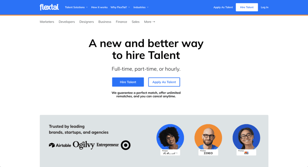 FlexTal vs UpWork - FlexTal.com